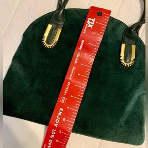 Susan Gail | Bags | Vintage Susan Gail Emerald Green Suede Purse | Poshmark